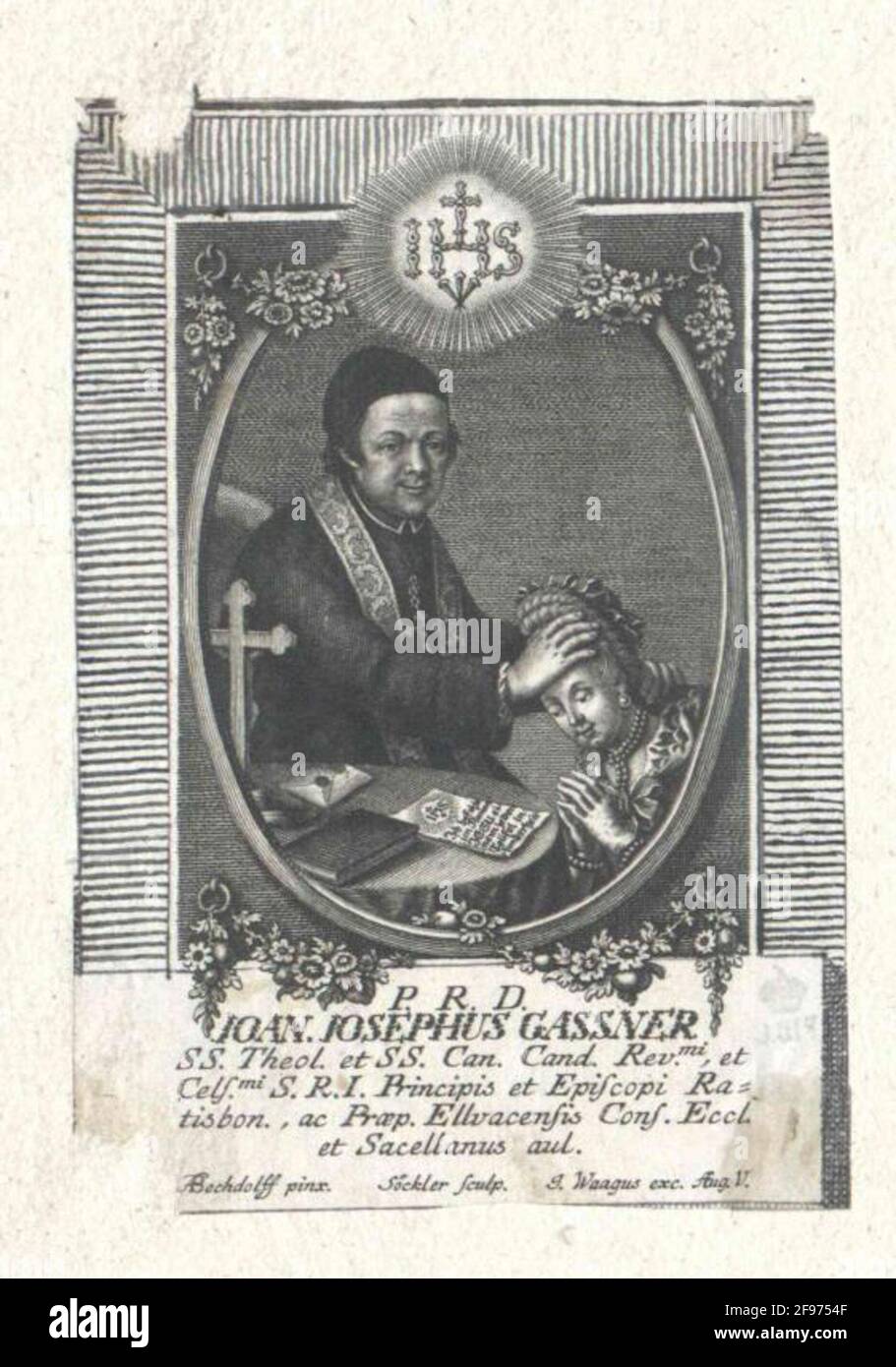 Gassner, Johann Josef Stock Photo - Alamy