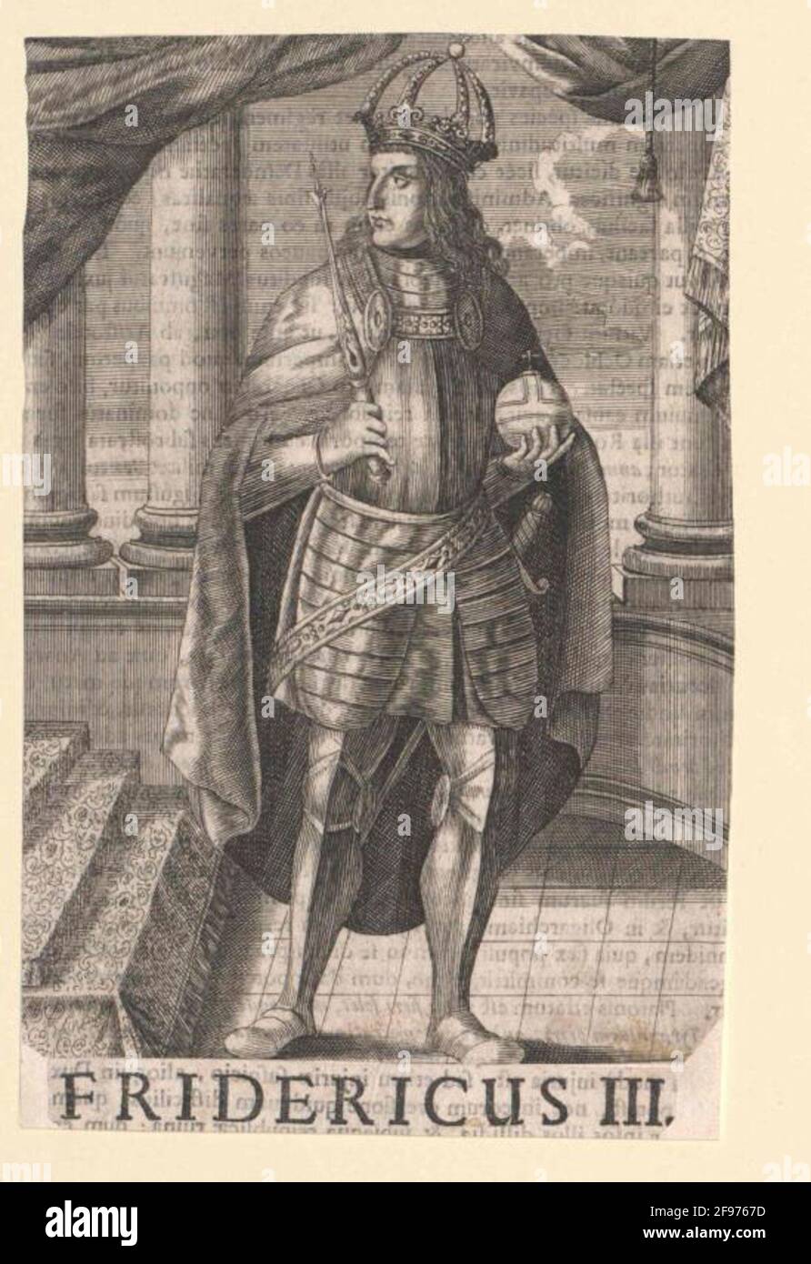 Frederick III. The beautiful, German king Stock Photo - Alamy