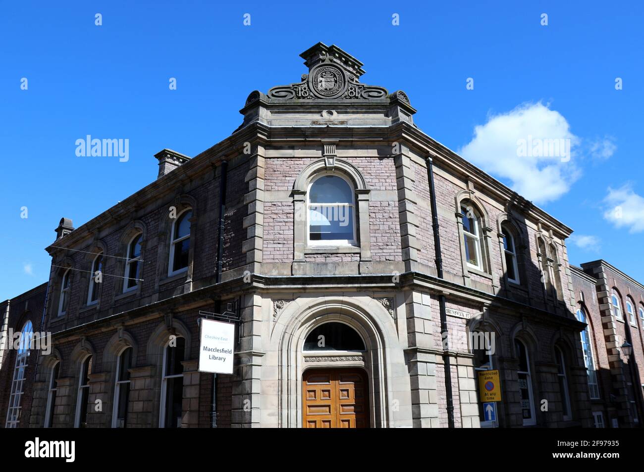 Former bank building at Macclesfield in Cheshire which is now used as ...