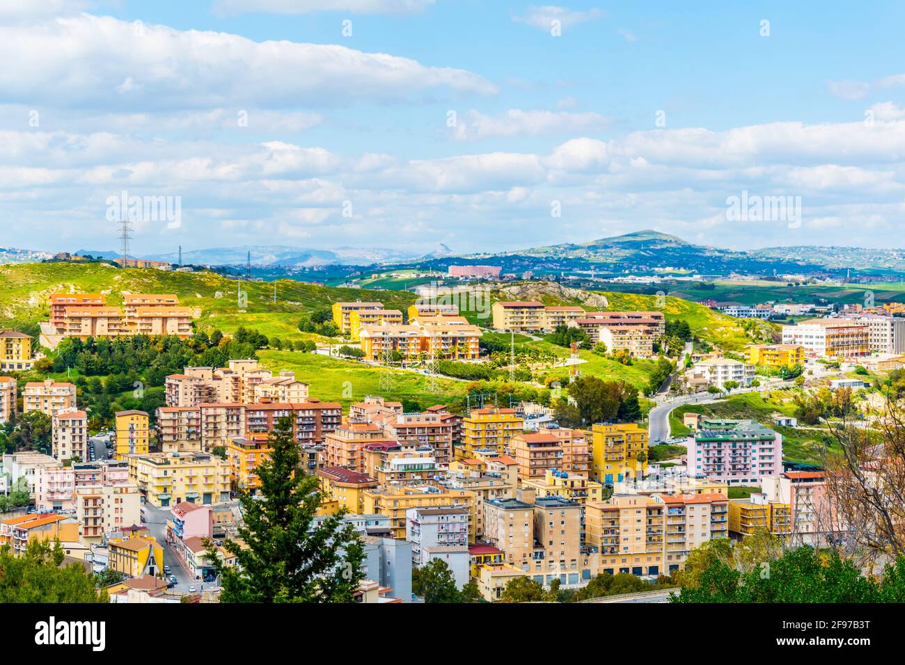 Agrigento temple aerial hi-res stock photography and images - Alamy