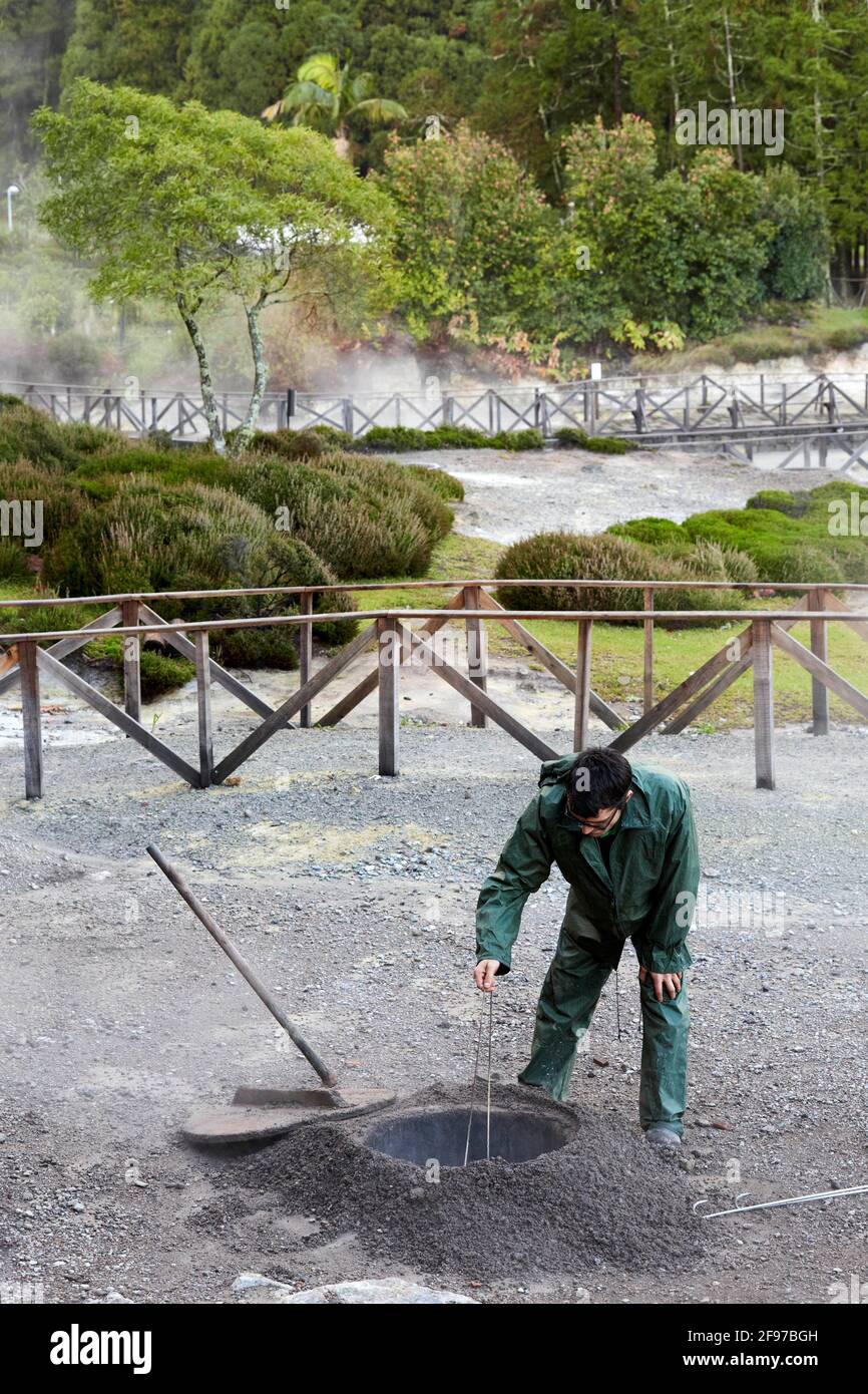 Fumarolas da Lagoa das Furnas for Cozido das Furnas on Sao Miguel ...