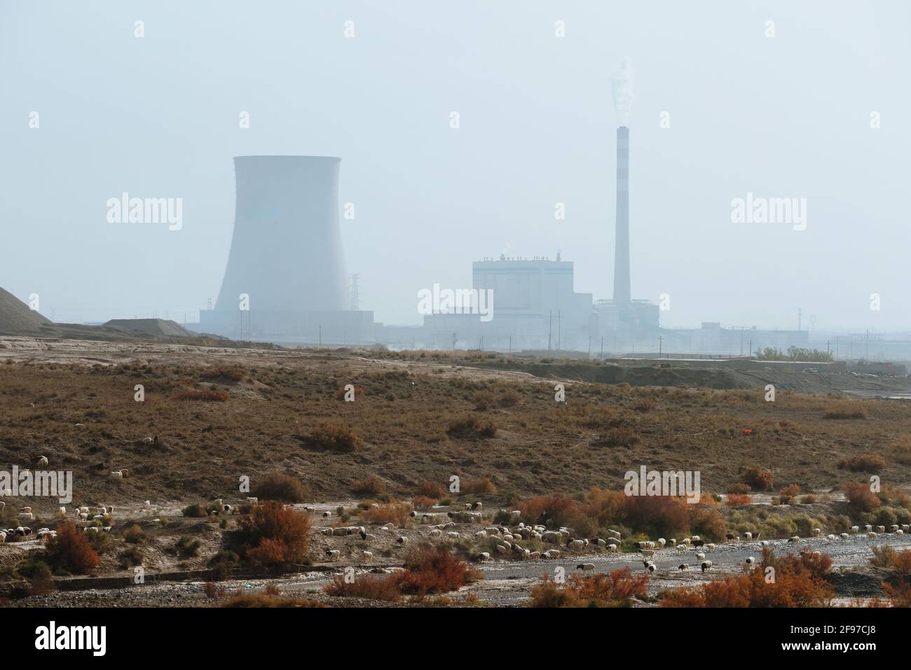 Industrial wasteland in china pollution hi-res stock photography and ...