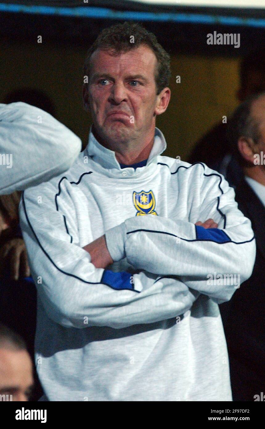 PORTSMOUTH V BIRMINGHAM. GRAHAM RIX PIC MIKE WALKER, 2002 Stock Photo ...