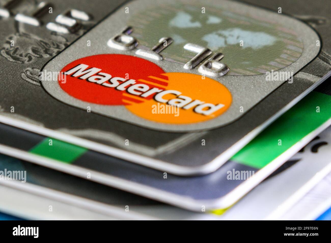 Bank cards of different banks Stock Photo - Alamy