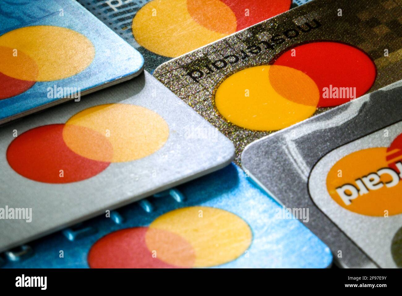 Bank cards of different banks Stock Photo - Alamy
