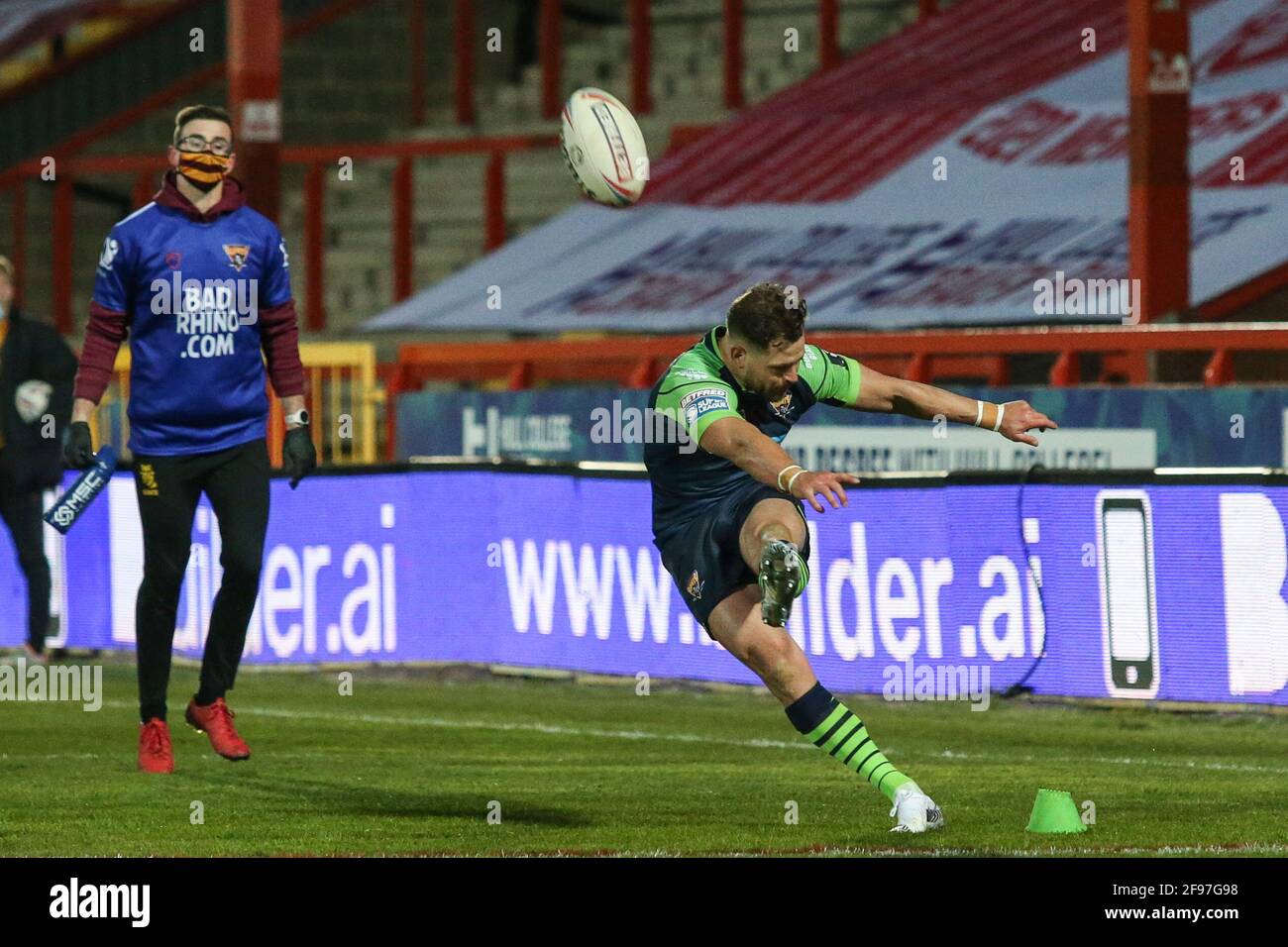 Kicking conversion hi-res stock photography and images - Alamy