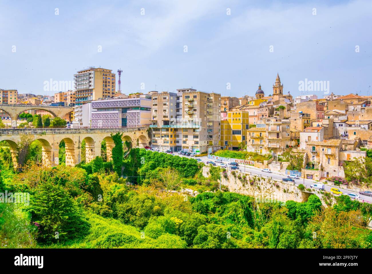 Aerial view of Ragusa, Sicily, Italy Stock Photo - Alamy