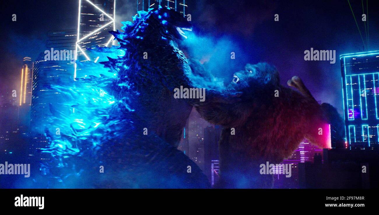USA. A scene from the (C)Warner Bros Studios film : Godzilla vs. Kong ...