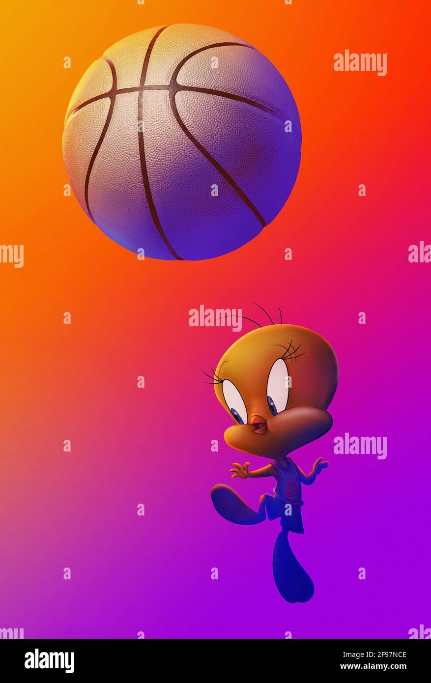 USA. A poster for from the (C)Warner Bros. new movie: Space Jam: A New ...