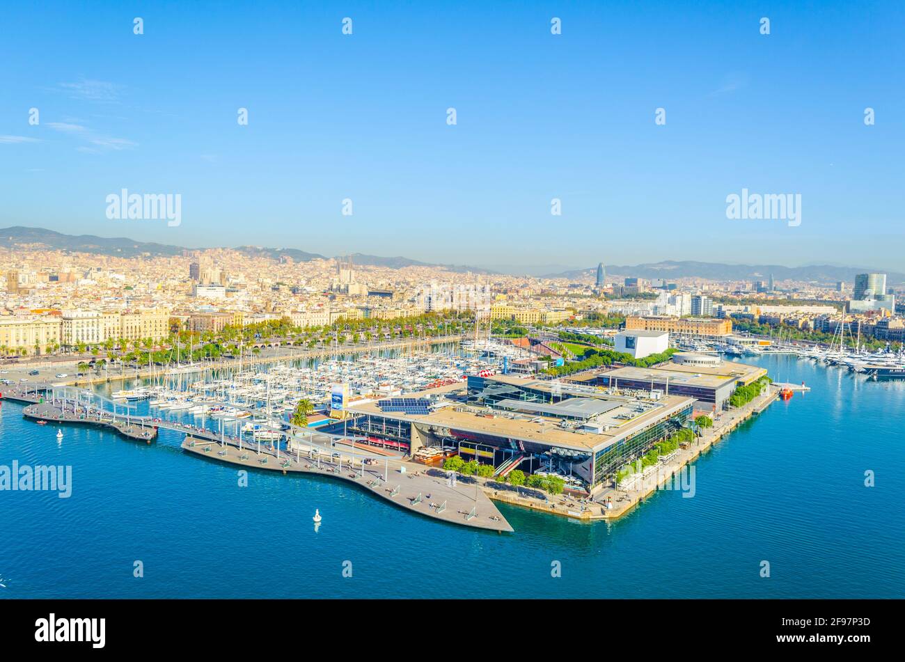 port Vell in Barcelona, Spain Stock Photo - Alamy