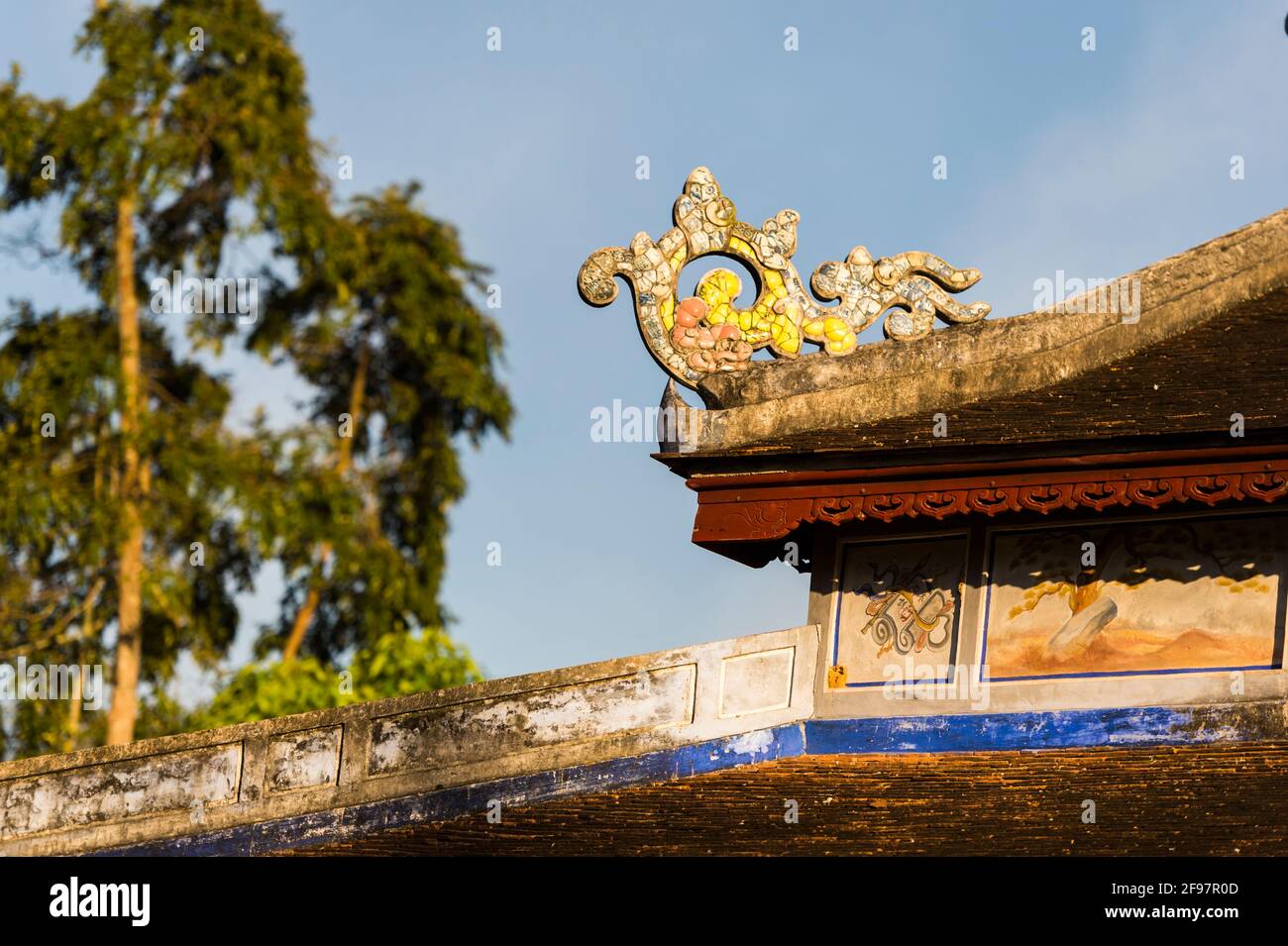 Vietnam, Hue, Chua Thien Mu Temple Stock Photo - Alamy