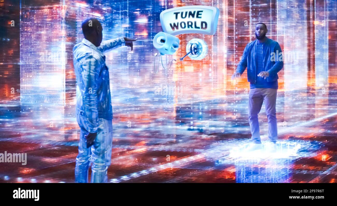 USA. Don Cheadle and LeBron James in a scene from the (C)Warner Bros ...