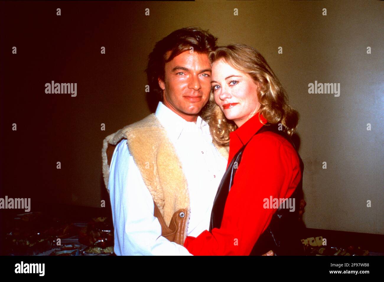 Los Angeles.CA.USA. Cybill Shepherd and James Albert. Mid 1980s. Ref ...