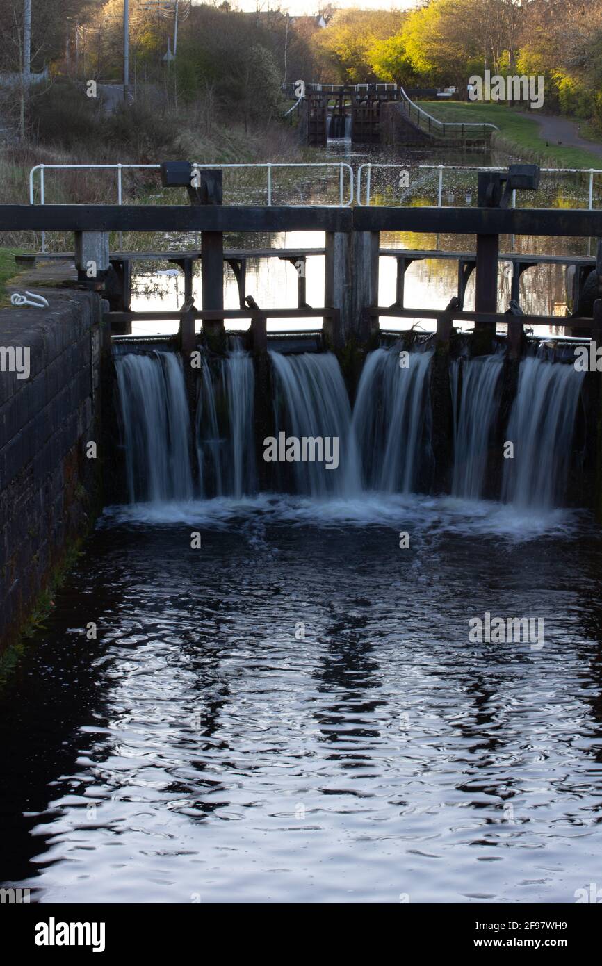 Forth and Clyde Canal Lock Stock Photo - Alamy Forth and Clyde Canal Lock Stock Photo - Alamy