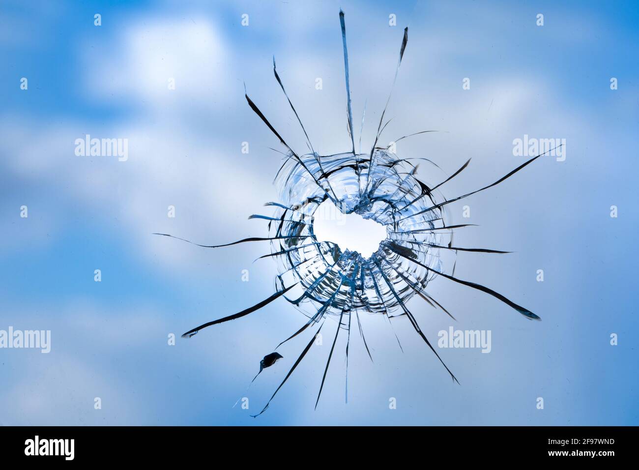 Broken window ball hi-res stock photography and images - Alamy
