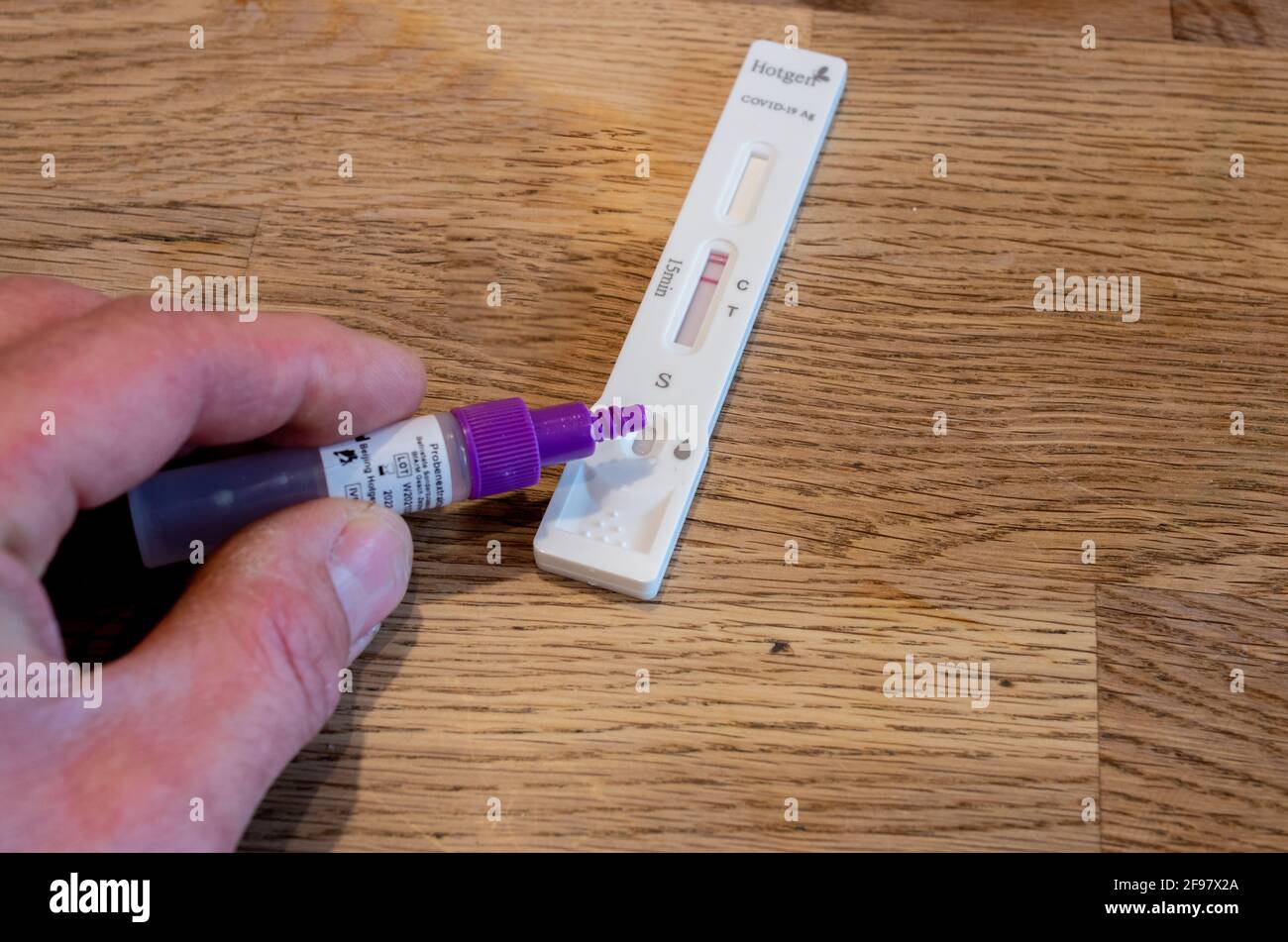 Lateral flow device test kit hi-res stock photography and images - Alamy