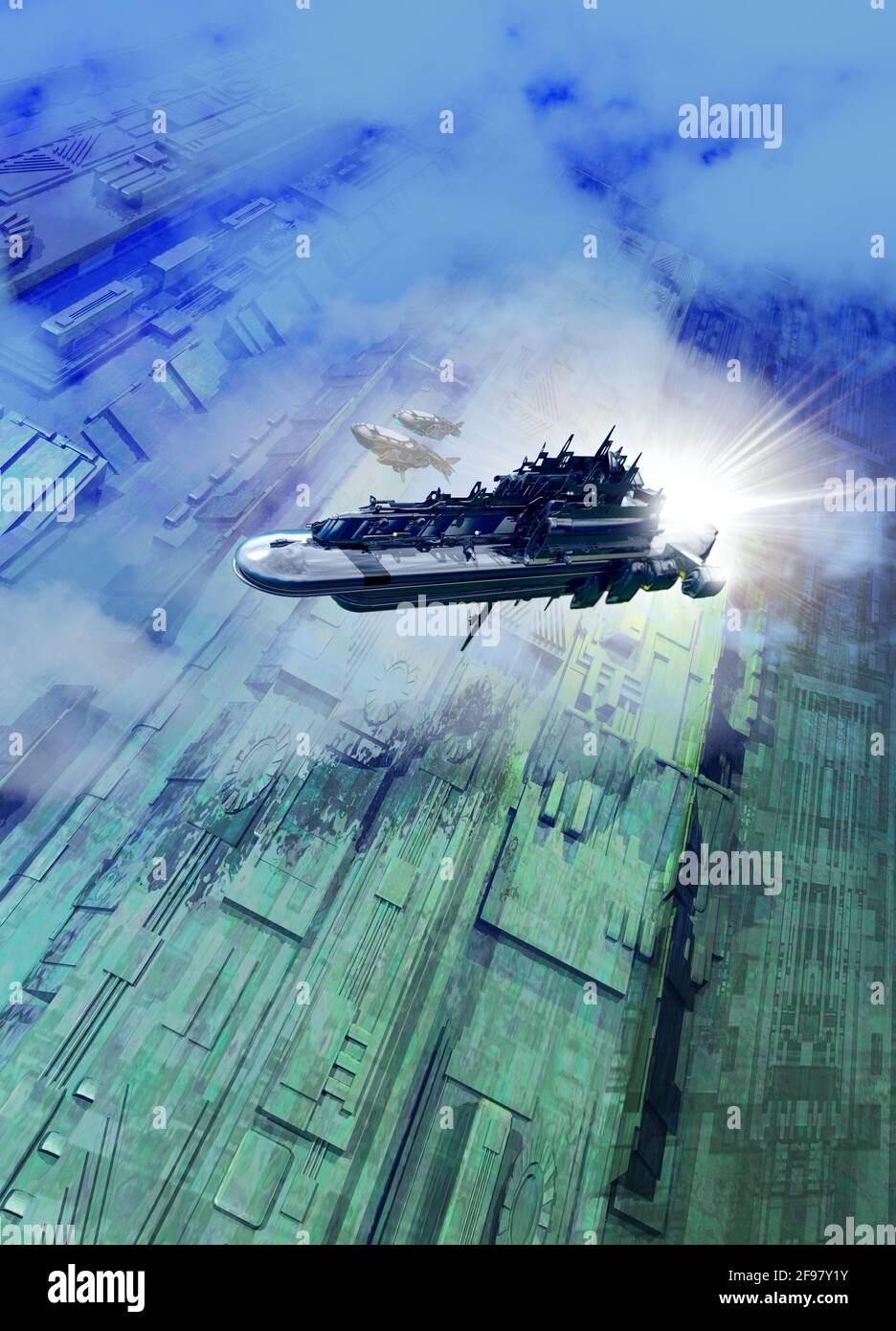 Futuristic space travel hi-res stock photography and images - Alamy