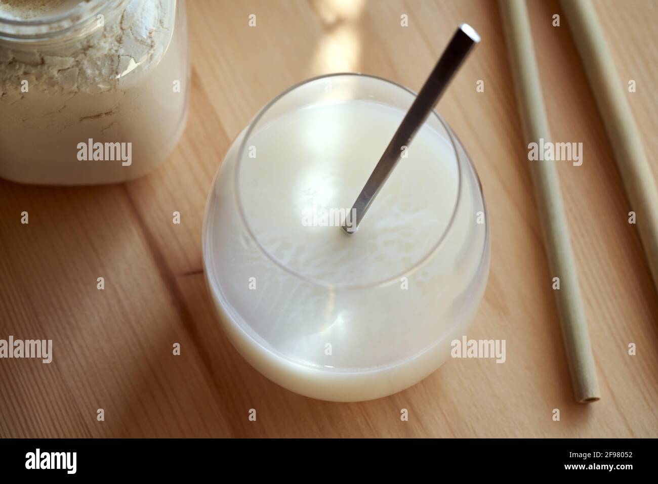 Mixing a drink powder hi-res stock photography and images - Alamy