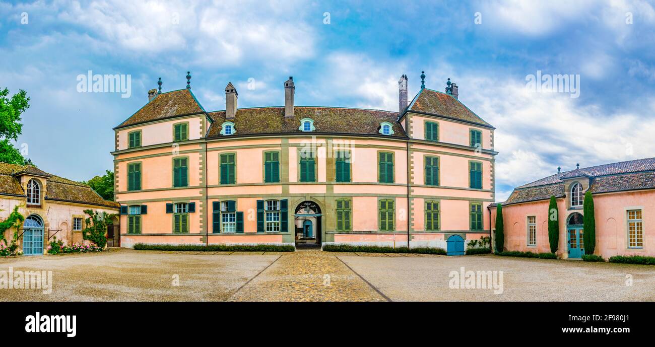 Castle of coppet hi-res stock photography and images - Alamy
