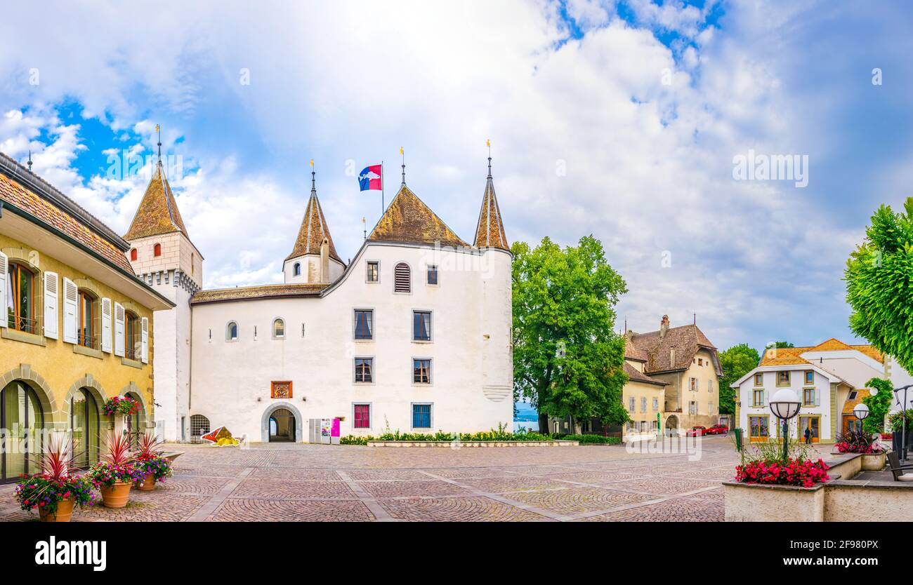 Chateau de nyon castle hi-res stock photography and images - Alamy