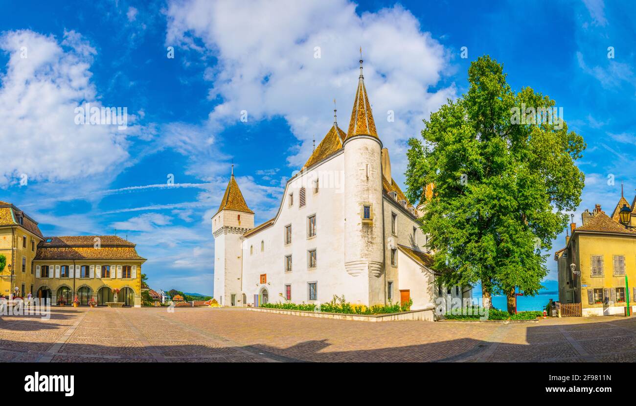 Chateau de nyon castle hi-res stock photography and images - Alamy