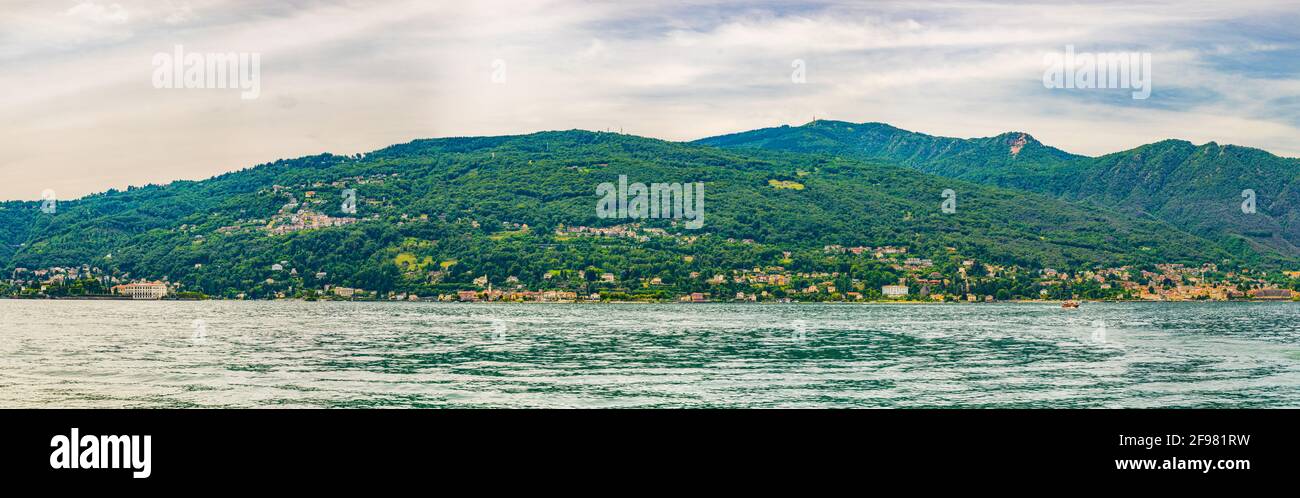 Lago Maggiore lake in Switzerland and Italy Stock Photo - Alamy