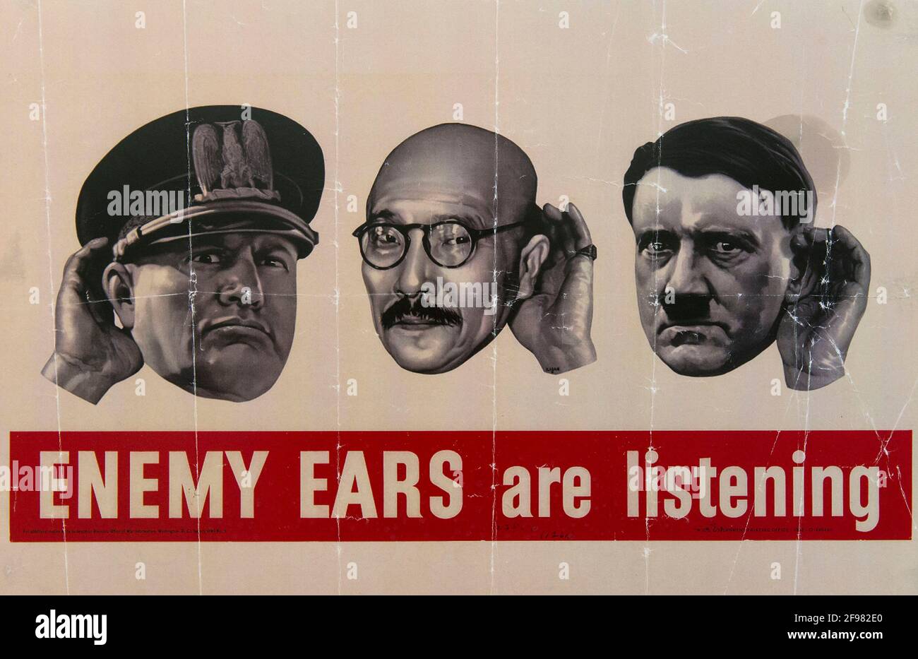San Rafael, California, USA. 16th Apr, 2021. 'Enemy Ears are Listening ...