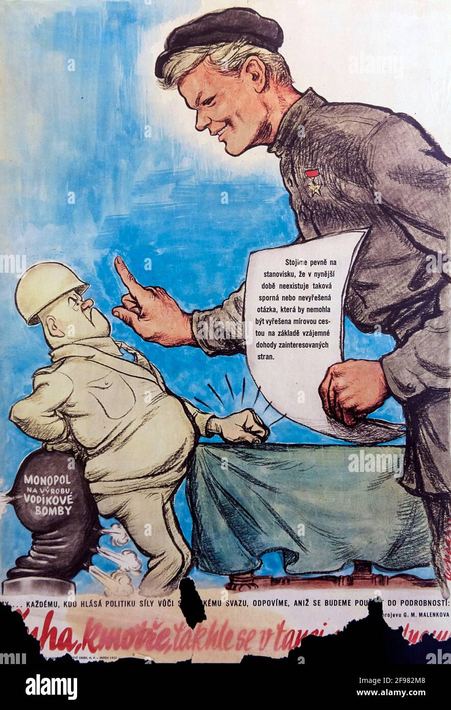 San Rafael, California, USA. 16th Apr, 2021. 'No H-Bomb Monopoly for ...