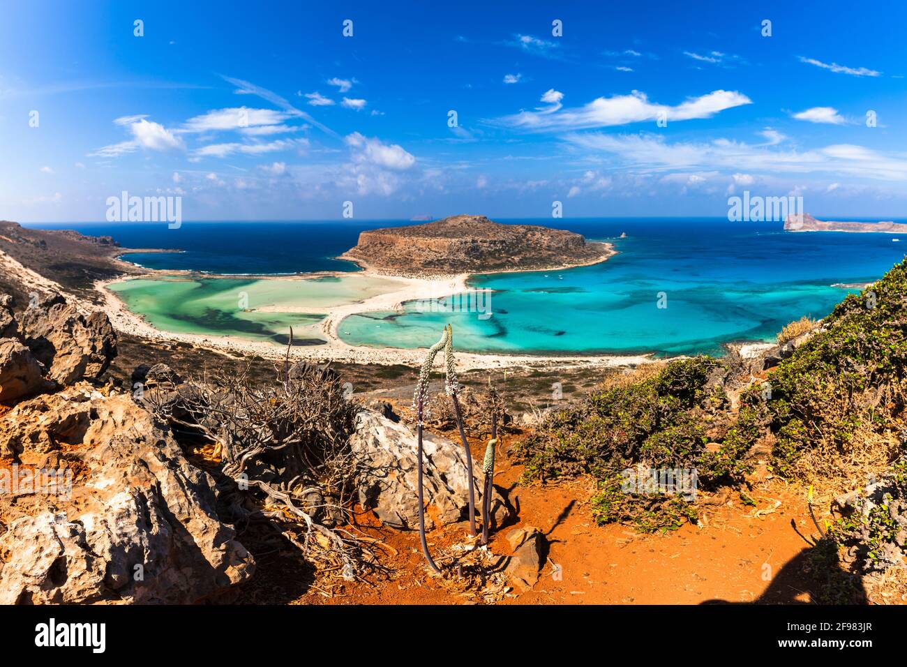 Balos beach - Crete Island Stock Photo - Alamy