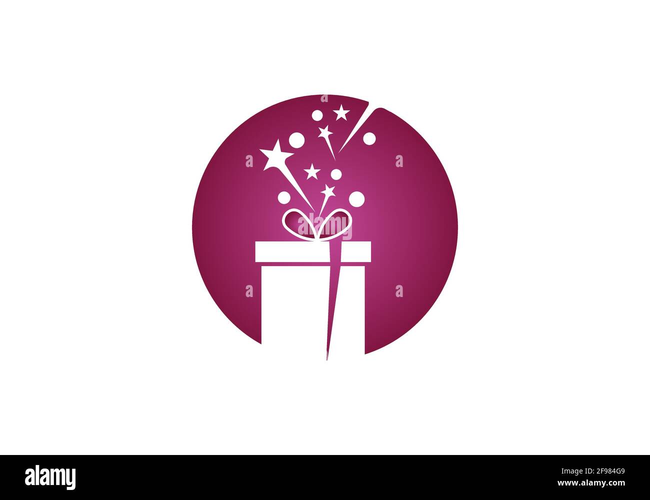 Gift Box, gift shop logo icon illustration vector design Stock Vector ...