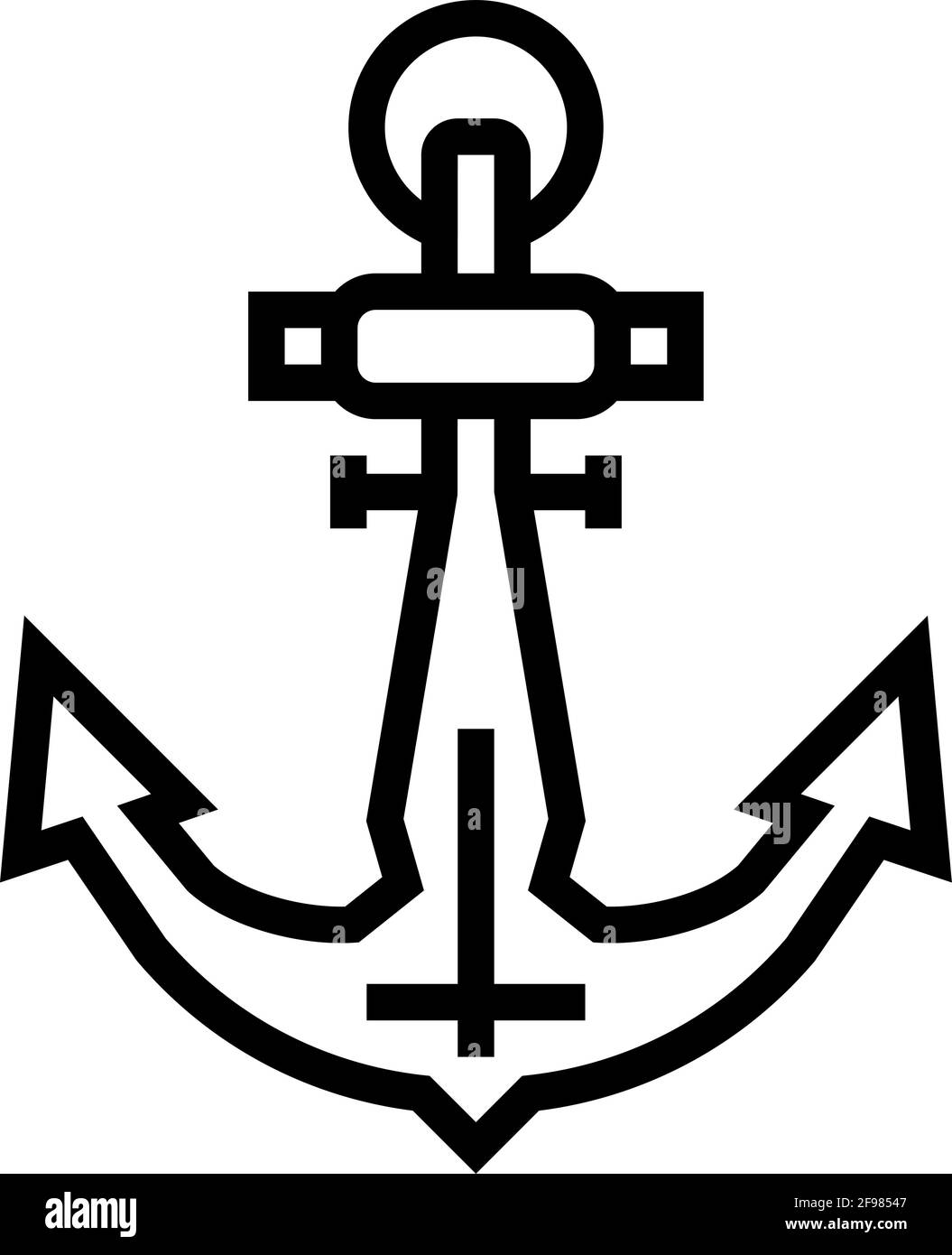 Anchor bollard Cut Out Stock Images & Pictures - Alamy