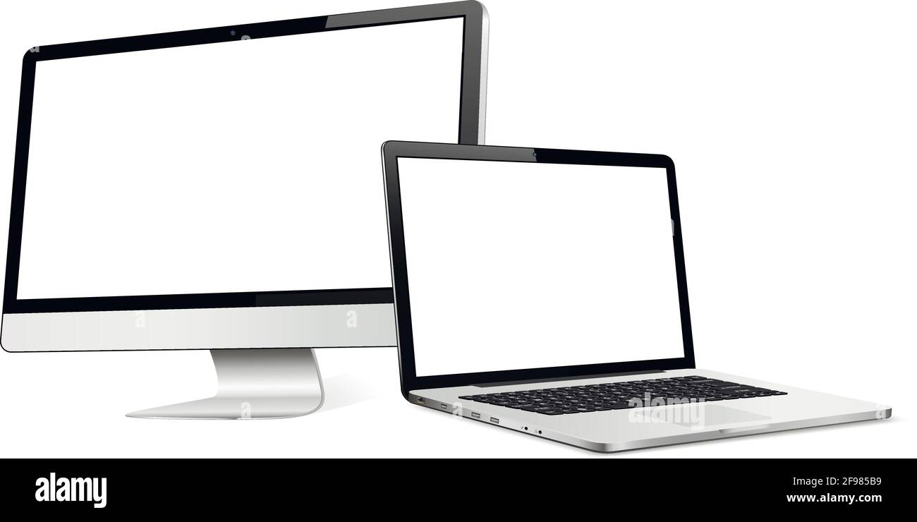 Keyboard mock up Stock Vector Images - Alamy