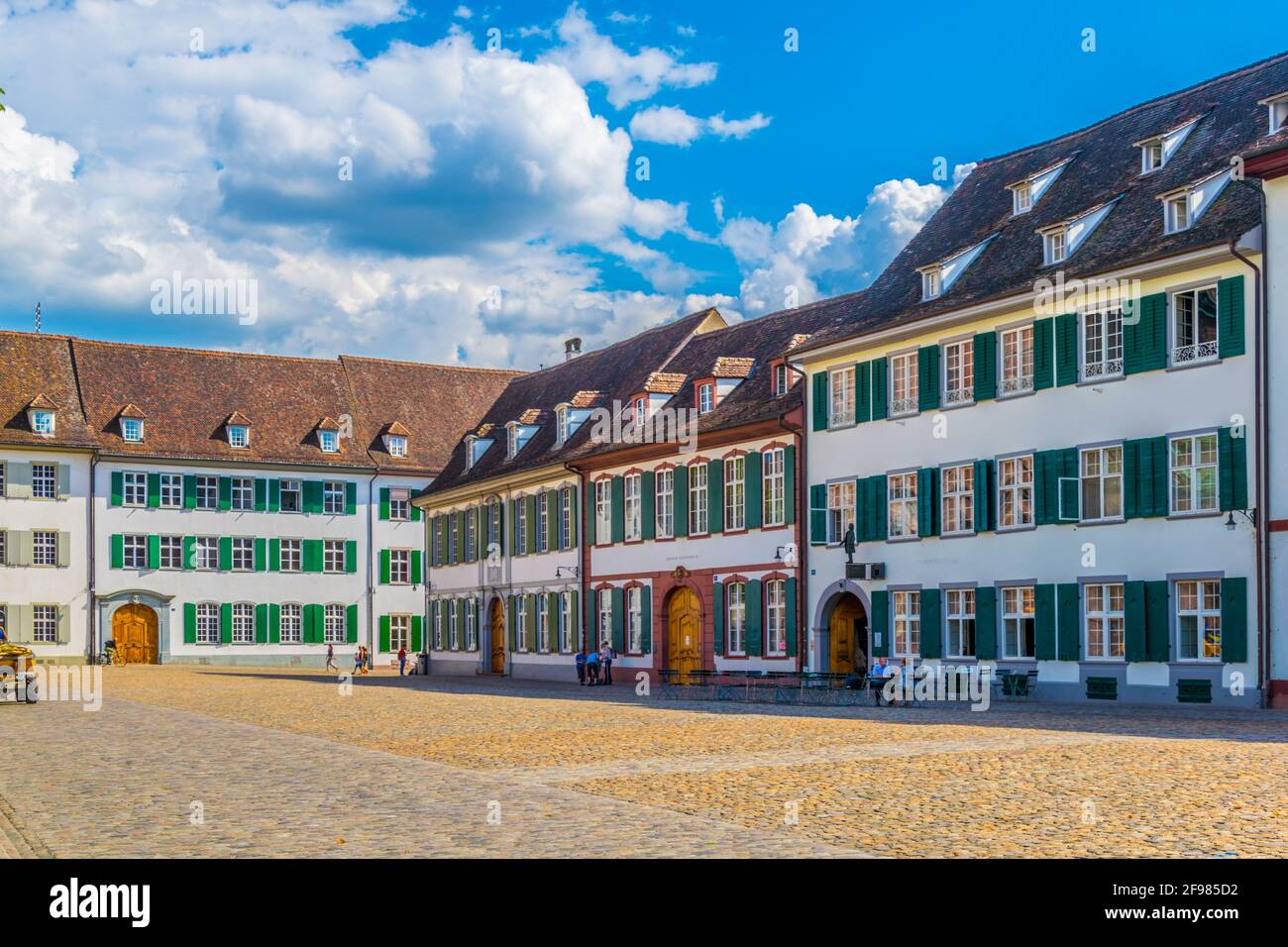 Buildings in the munsterplatz hi-res stock photography and images - Alamy