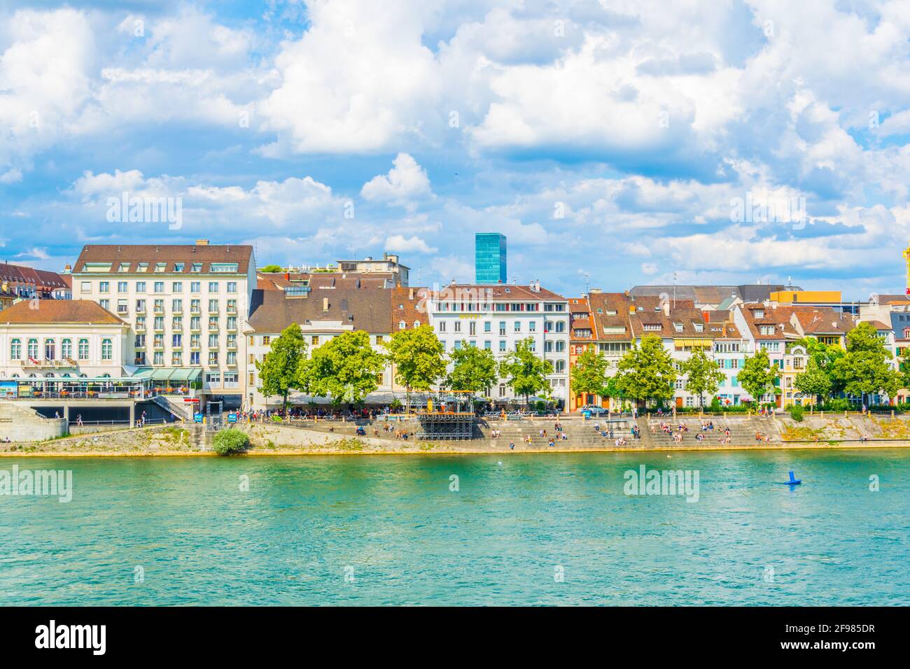 Basel city housing hi-res stock photography and images - Alamy