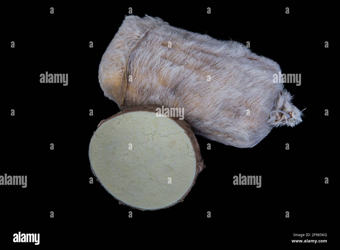 Tulum cheese is a traditional Turkish goat's milk cheese ripened in a ...