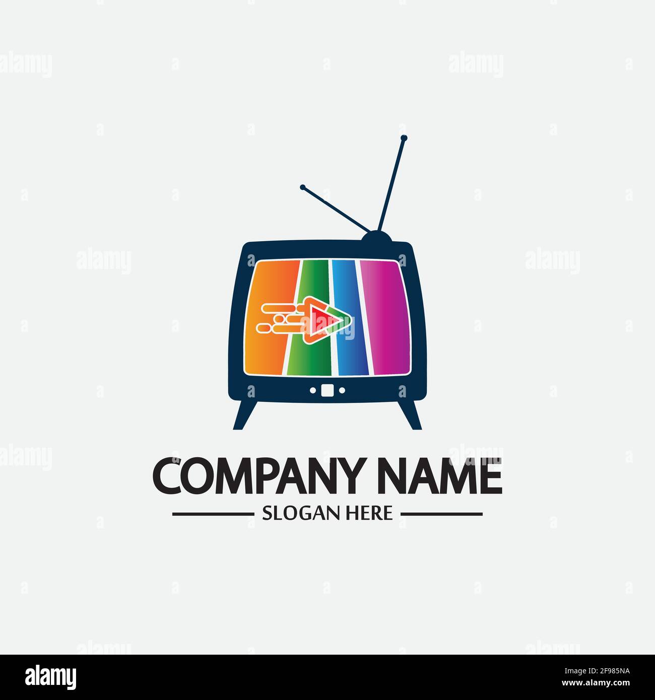 Tv Logo Design Media Technology Symbol Television,television media play ...