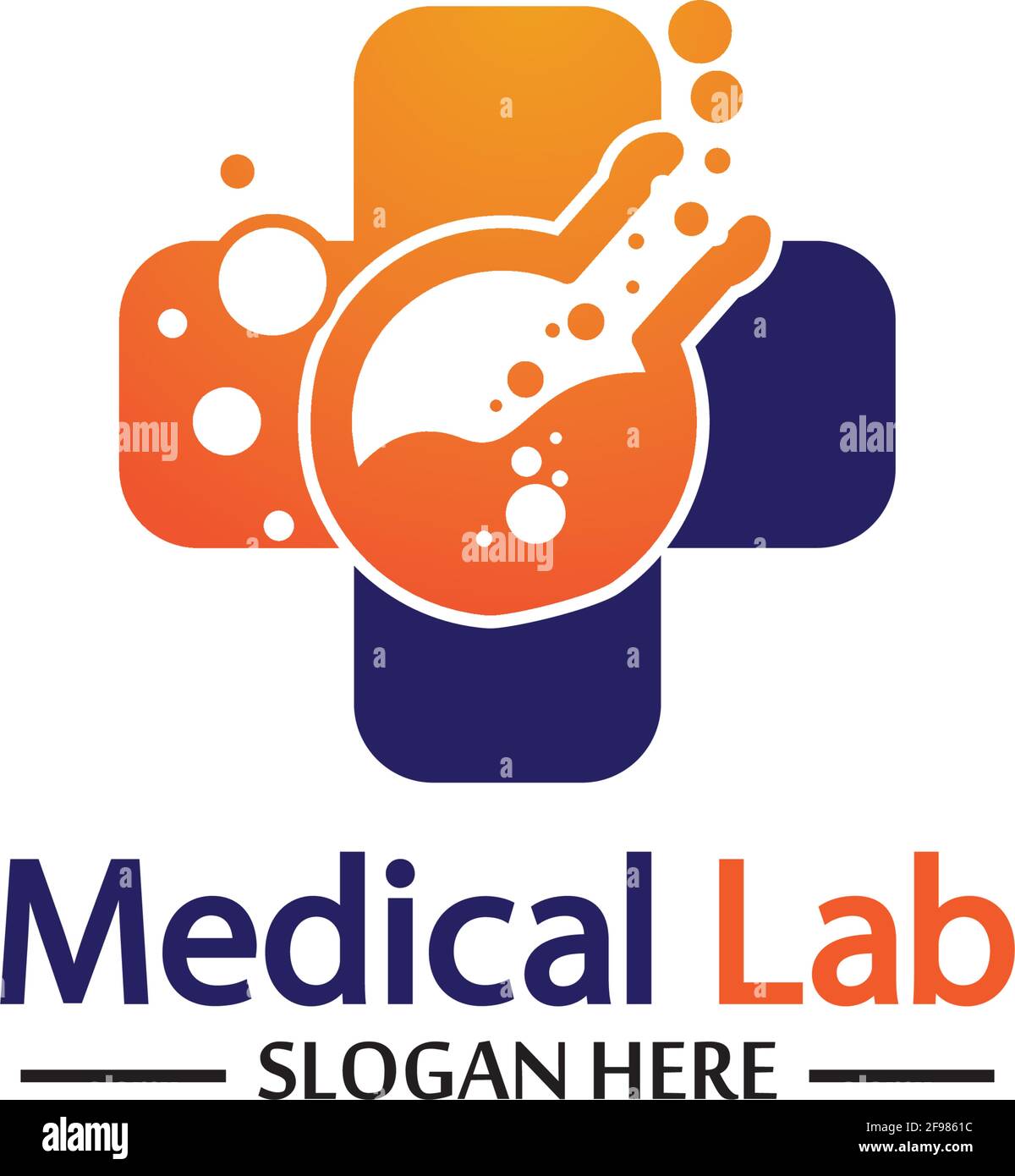Medical Lab Logo Template Design Vector, Emblem, Design Concept ...