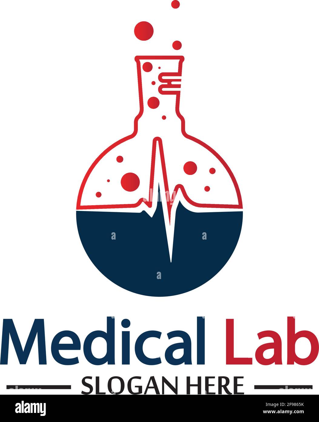Medical Lab Logo Template Design Vector, Emblem, Design Concept ...