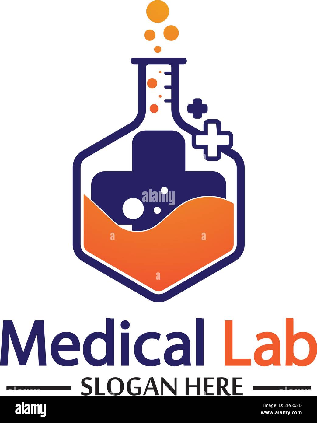 Medical Lab Logo Template Design Vector, Emblem, Design Concept ...