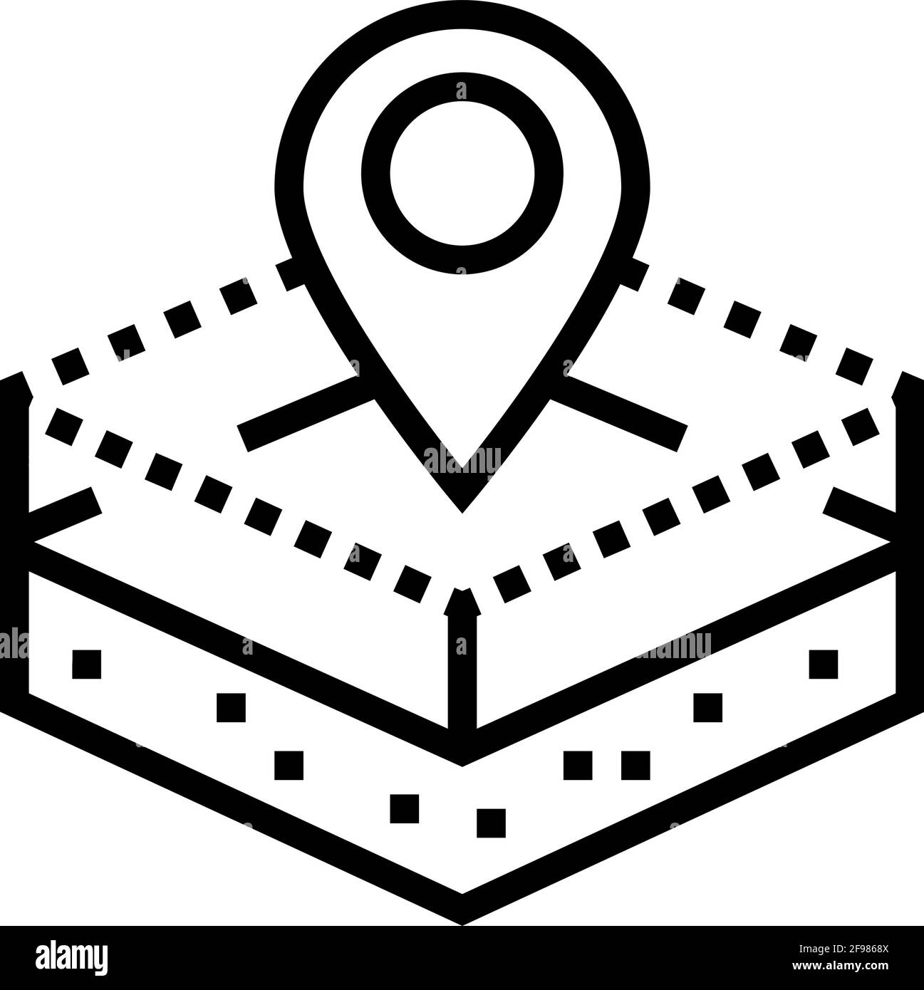 territory land line icon vector illustration Stock Vector Image & Art - Alamy