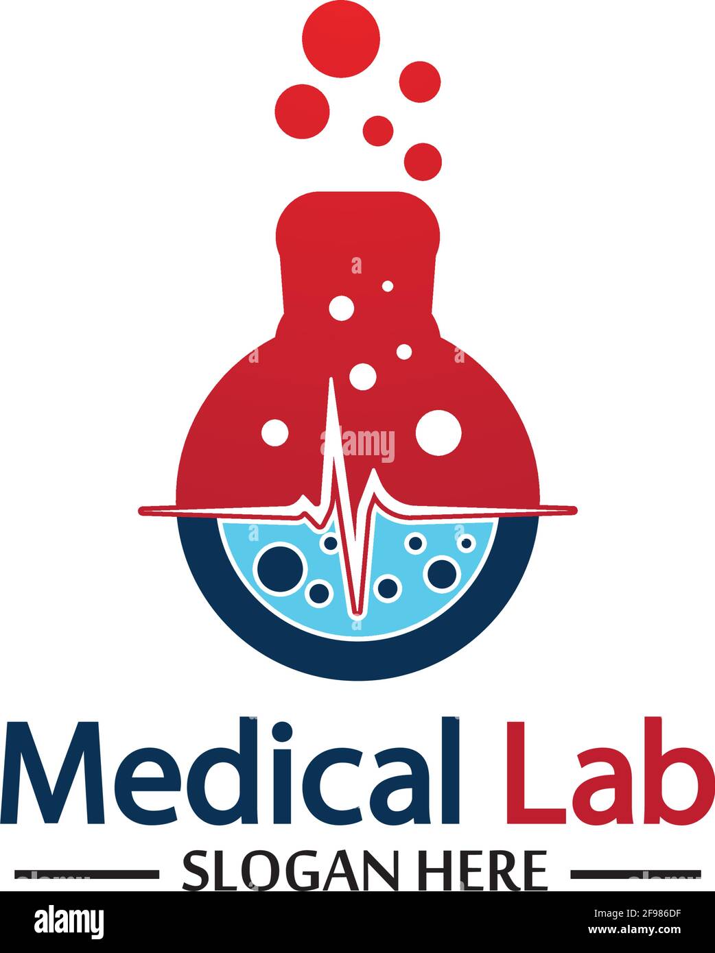 Medical Lab Logo Template Design Vector, Emblem, Design Concept ...