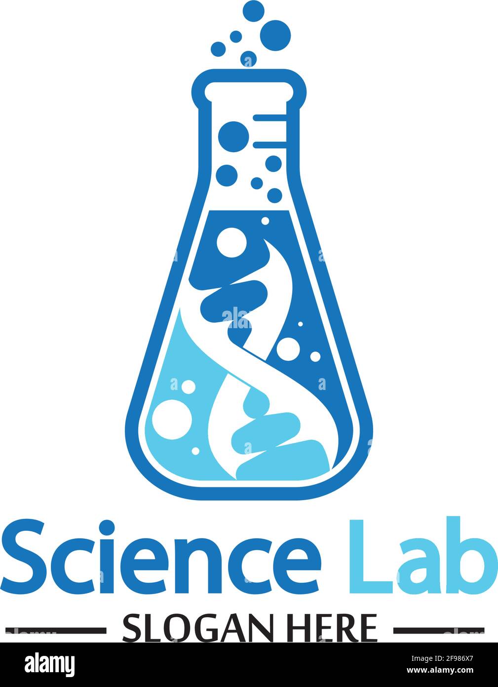Science Lab logo.Laboratory Tube Logo Template Design Vector, Emblem ...