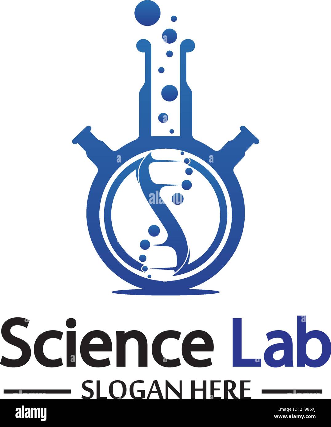 Science Lab logo.Laboratory Tube Logo Template Design Vector, Emblem ...