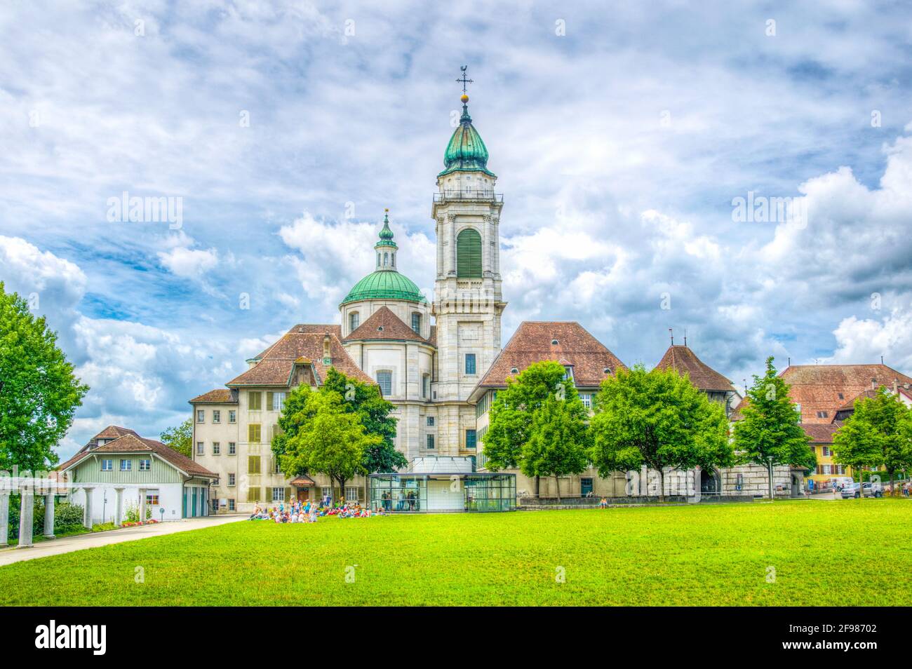 Saint Ursus cathedral in Solothurn, Switzerland Stock Photo - Alamy