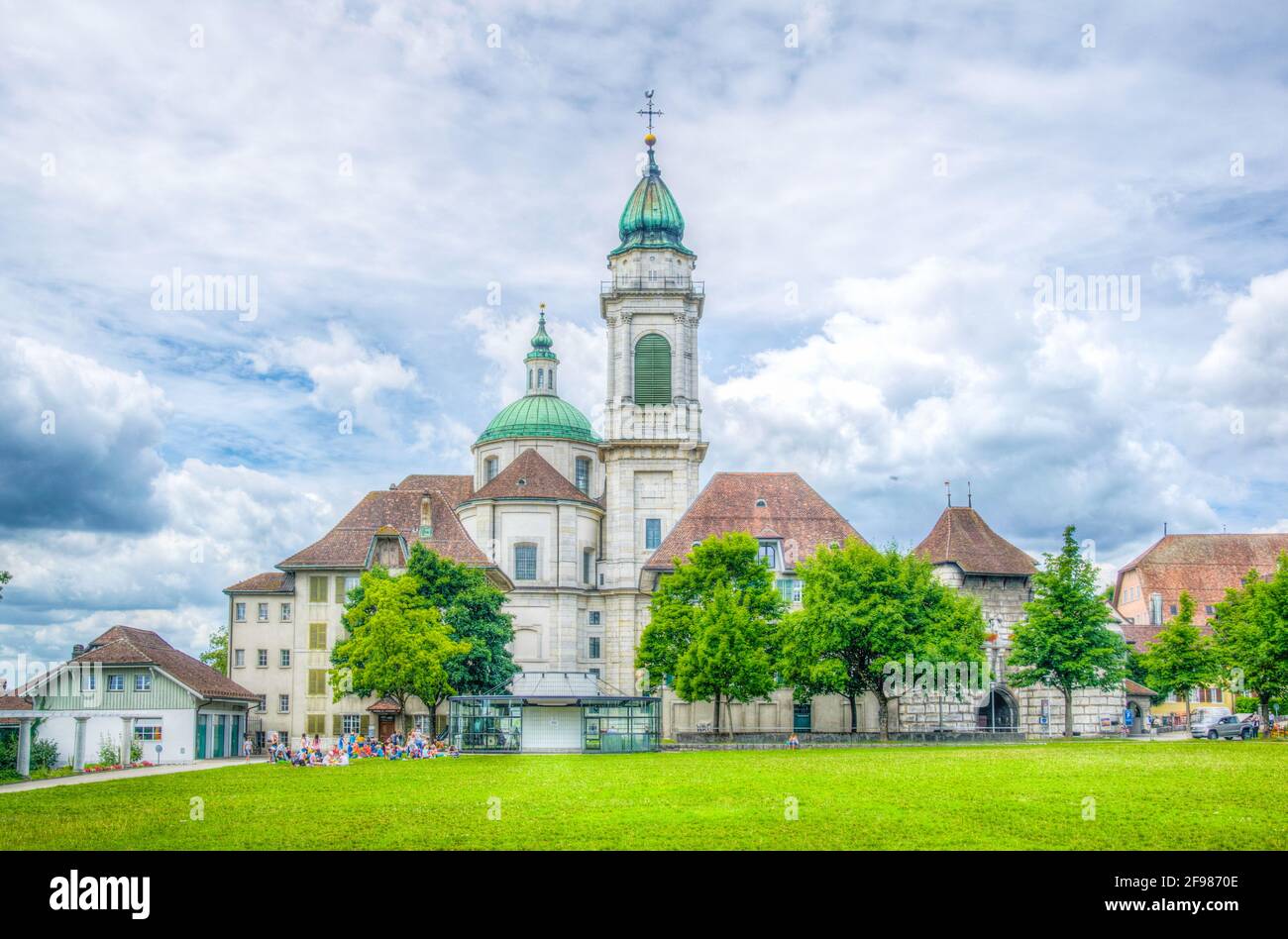 Saint Ursus cathedral in Solothurn, Switzerland Stock Photo - Alamy