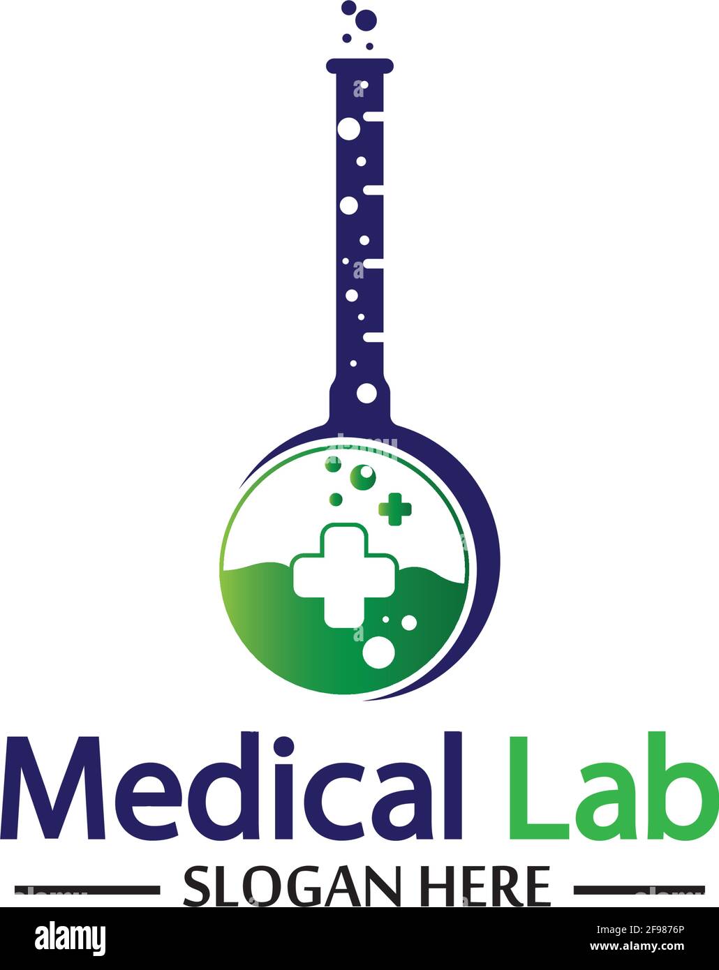 Medical Lab Logo Template Design Vector, Emblem, Design Concept ...