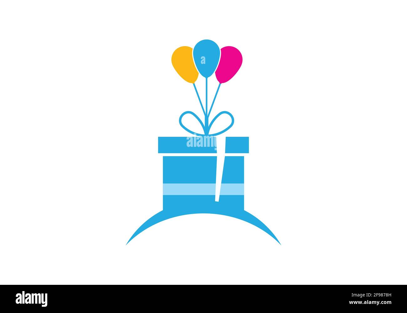 Gift Box, gift shop logo icon illustration vector design Stock Vector ...