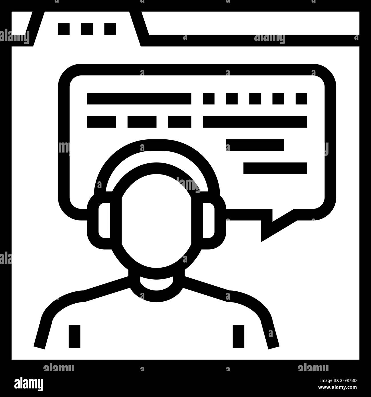 online education teacher line icon vector illustration Stock Vector ...