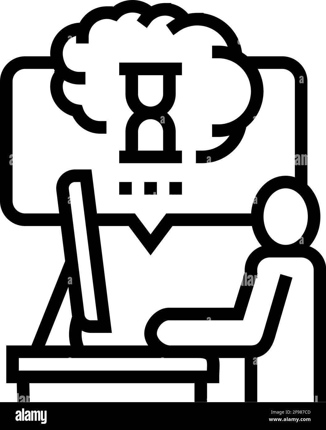 Examination brainstorming Cut Out Stock Images & Pictures - Alamy