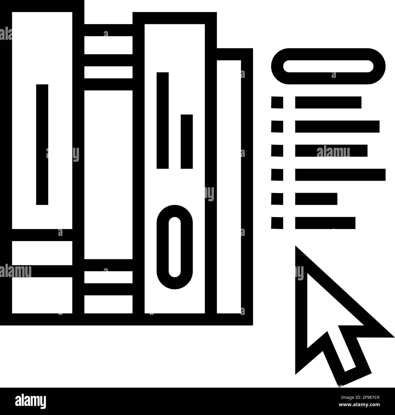 online library line icon vector illustration Stock Vector Image & Art ...